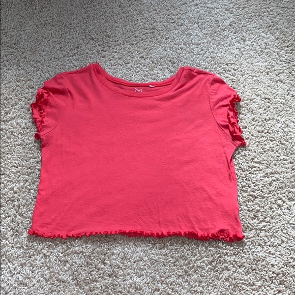 PacSun | Tops | Pacsun Red Mid Crop | Poshmark